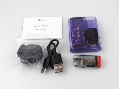 Nevoks APX C1スターターキットレビュー｜スケルトンデザインのスリムなPODデバイス | TabaNavi（タバナビ）